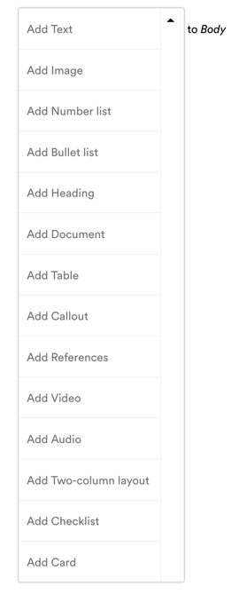 Create a New Article