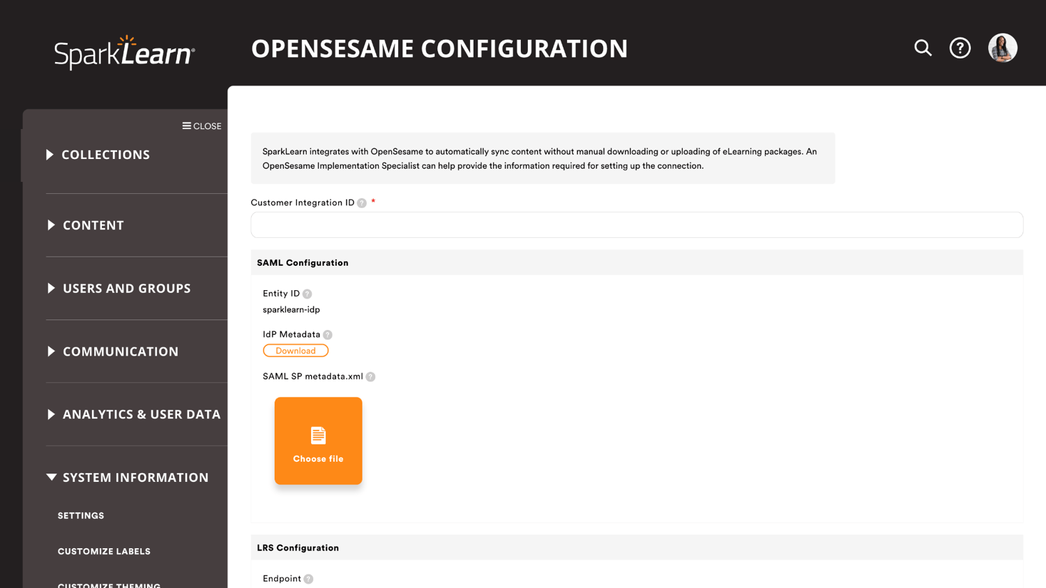 Set Up OpenSesame Configuration