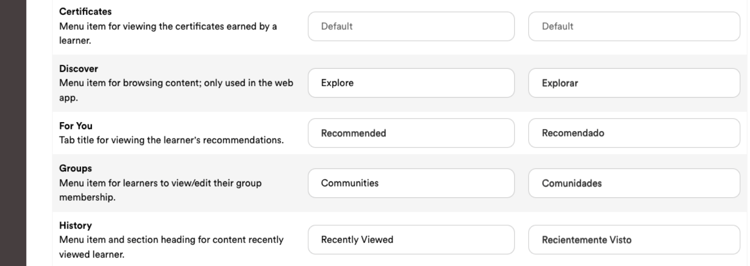 Add Custom Labels in SparkLearn