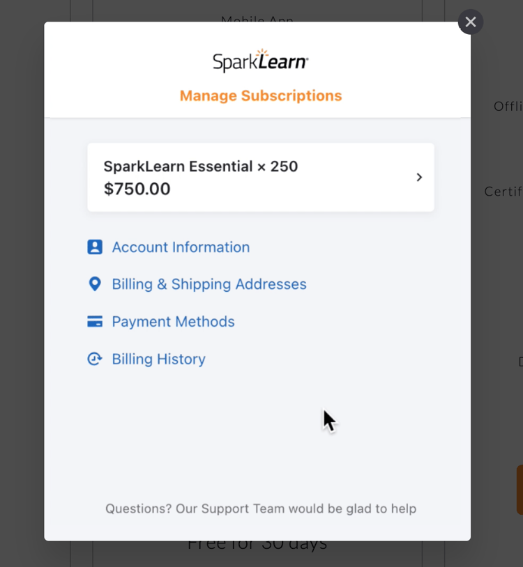 Manage Your Payment Methods