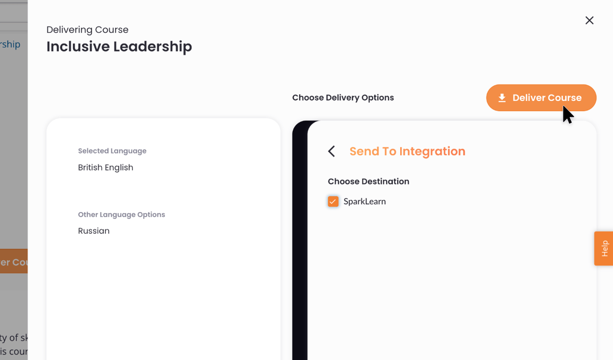 Add OpenSesame Content to SparkLearn